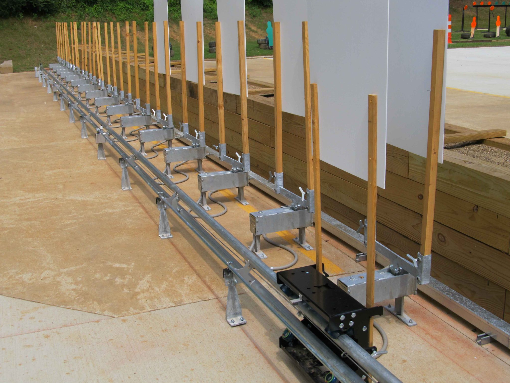 Track Runner: Dynamic Moving Target System for Training